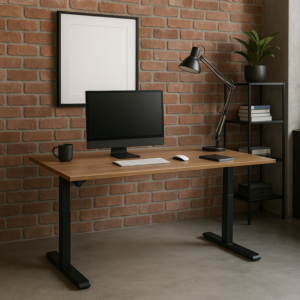 Duże biurko elektrycznie regulowane 501-33, 180x80 cm | Meble-Ruchome